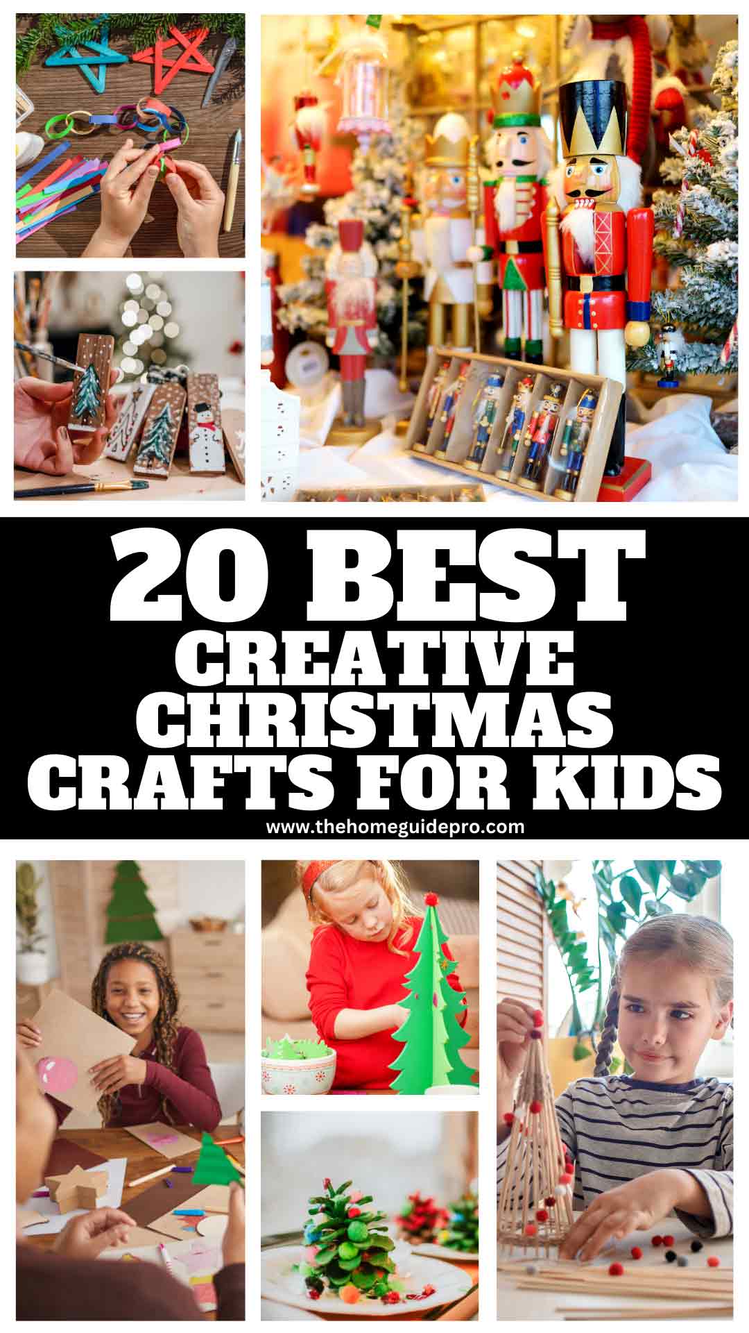 20 Creative Christmas Crafts for Kids - The Home Guide Pro